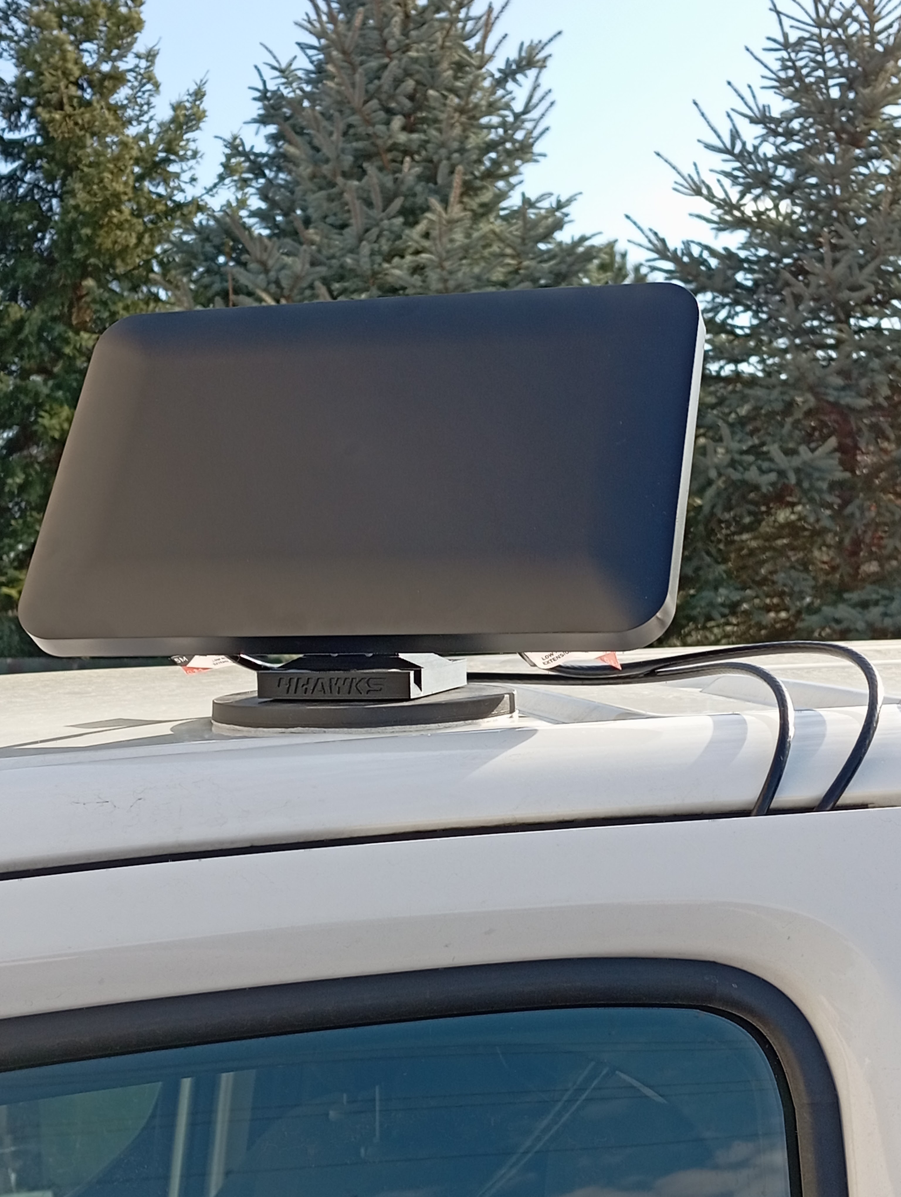 Universal Antenna Mount w/ lock stripes, foto-stand adapter and ...